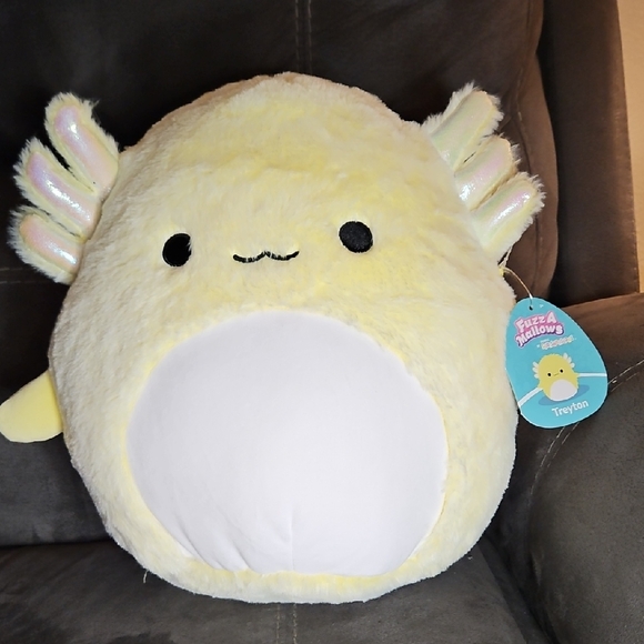Toys | 12 Treyton The Axolotl Fuzzamallow Squishmallow 224 | Poshmark